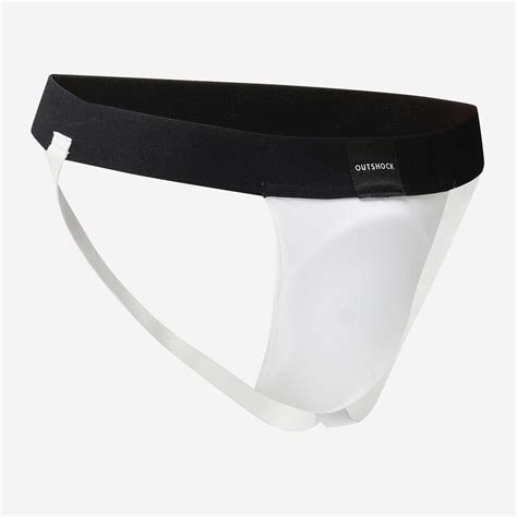 Mens Groin Guard Slipee 100 White