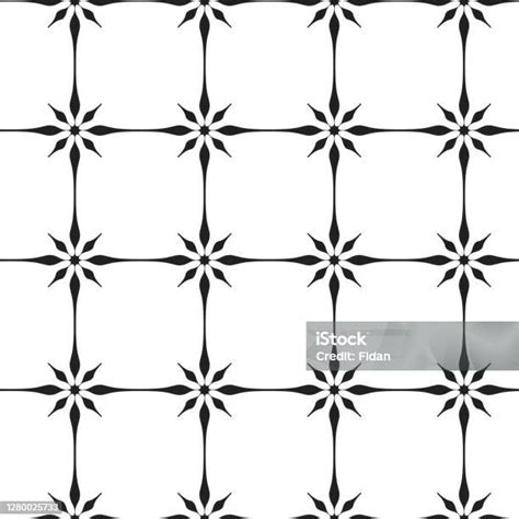 원활한 벡터는 기하학적 패턴을 반복합니다 패브릭 커버 직물 디자인 배너용 흑백 기하학적 배경 10 Eps 디자인 검은색에 대한 스톡 벡터 아트 및 기타 이미지 Istock