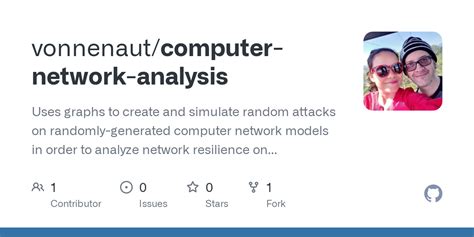 github vonnenaut computer network analysis uses graphs to create and