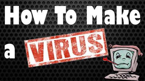 how to make a virus batch file simple method youtube