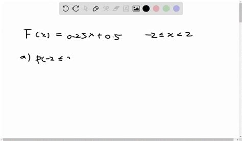 SOLVED Suppose X Is A Continuous Random Variable With Density Function