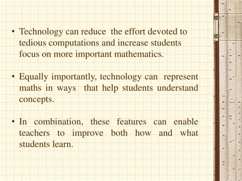 Ppt Use Of Technology In Teaching And Learning Mathematics Powerpoint Presentation Id 1617634