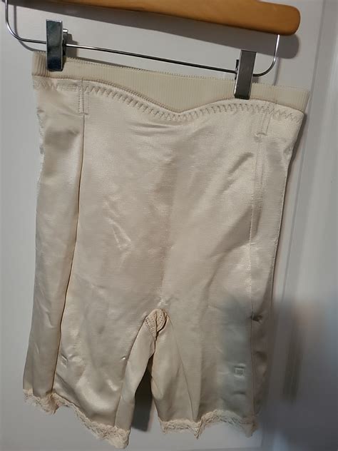 Vintage Mid Leg Girdle Panty Shaper High Compression Gem