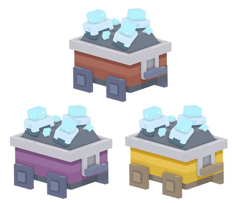 Mobile Pokémon Quest Minecart The Models Resource