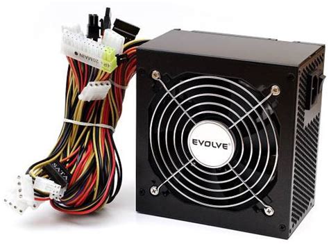 EVOLVEO zdroj 400W ATX 2 2 tichý 12cm fan pas PFC 2xSATA černý