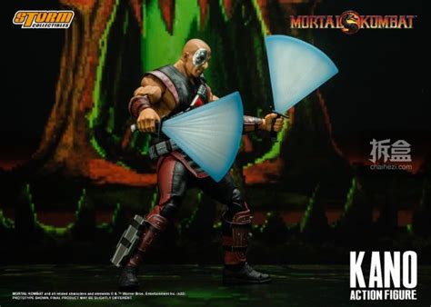 STORM TOYS 1 12真人快打系列 KANO卡诺 6寸游戏可动人偶 拆盒