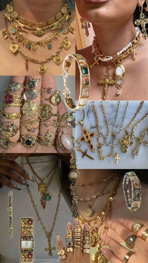 Maximalist Jewelry In 2024 Dope Jewelry Accessories Jewelry Fashion