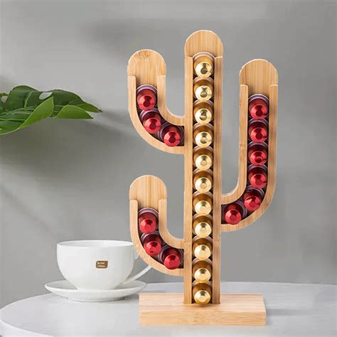 Подставка-дозатор для капсул кофе в форме кактуса | AliExpress