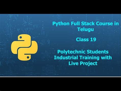 Python Full Course in Telugu | Python Tutorials in Telugu | Python in Telugu | Python for ...