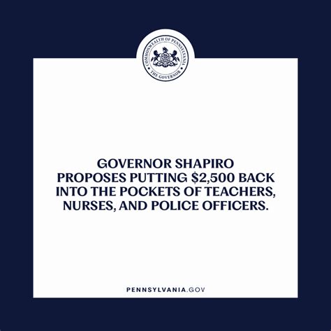 Governor Josh Shapiros 2023 Budget