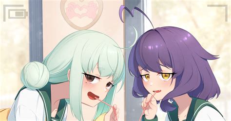 魔法少女にあこがれて キウィ And うてな Nikunのイラスト Pixiv