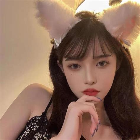 New Cosplay Cat Ears Halloween Party Costume Women Hairbands Hairpin