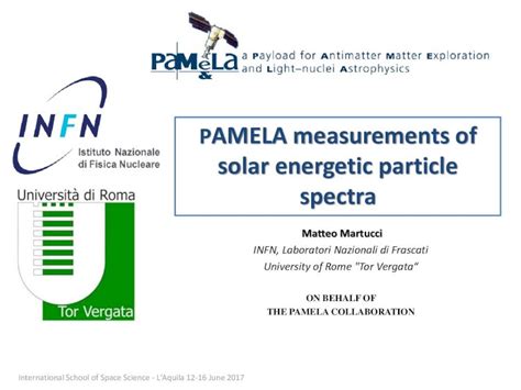 Pdf Pamela Measurements Of Solar Energetic Particle Spectra · Z Identification From De Dx