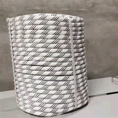 Vertical 16 18mm Braided Falling Arrest Polyester Ppe Rope With Hooks