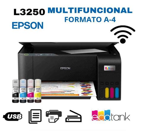 IMPRESORA EPSON L3250 MULTIFUNCIONAL ECOTANK COLOR INYECCION DE TINTA