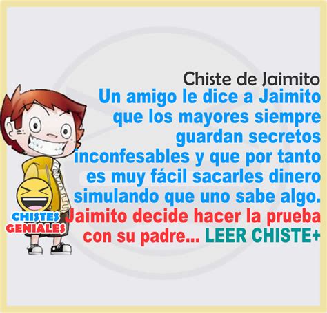 Chistes De Jaimito Chistes Gracisosos De Jaimito Cortos