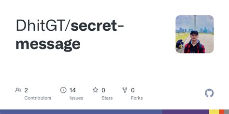 Github Dhitgt Secret Message
