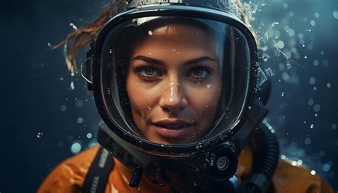Premium Photo Scuba Diving Woman