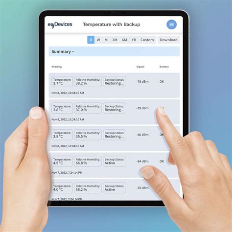 Temperature And Humidity Monitoring Contromote