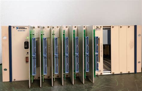 12913 National Instruments 12 Slot Chassis Wni Scxi 1001ni Scxi 1100