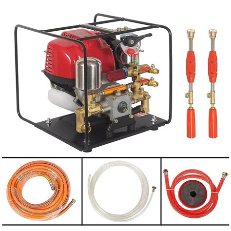 Neptune 1 Hp 4 Stroke 35 Cc Portable Power Sprayer With Double