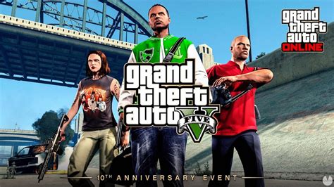 GTA Online Celebra El 10 Aniversario De GTA 5 Con Nuevas Indumentarias