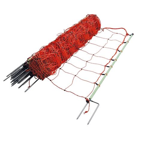 Gallagher Sheep Netting 90 Cm 50 M Double Pin Orange Electric