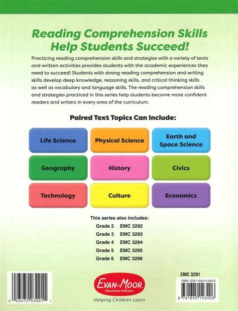 Reading Comprehension Paired Text Grade 1 Reading Comprehension Reading Comprehension