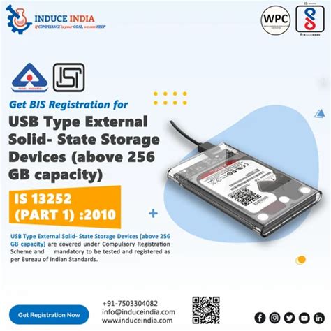 Bis Registration For Usb Type External Solid State Storage Devices