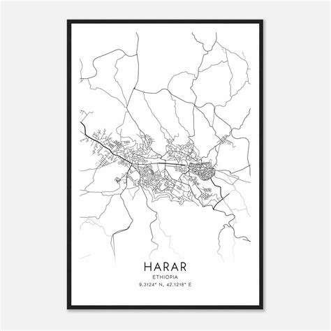 Harar Custom Maps And Posters