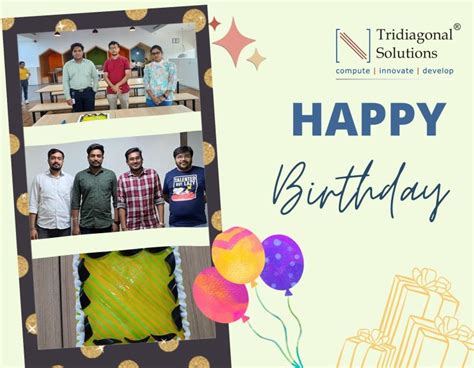 Tridiagonal Solutions On Linkedin Birthdaycelebration May2023