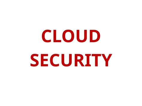 Security And Privacy In Cloud Computingpptx