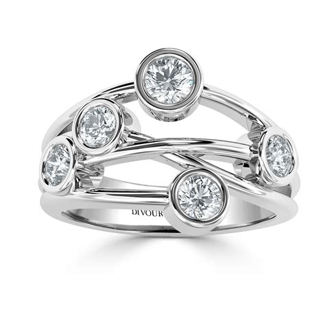 Bubble Diamond Ring Ddr0002
