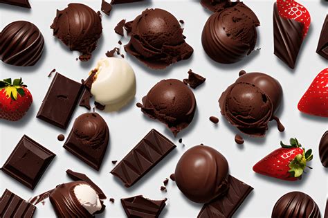Chocolate Vanilla And Strawberry Ice Cream Creative Fabrica