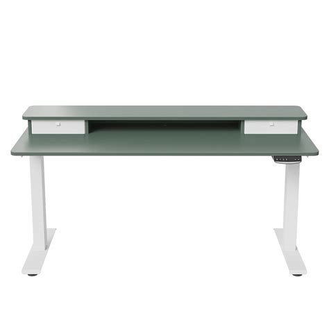 ABMC Adjustable Metal Base Standing Desk Wayfair