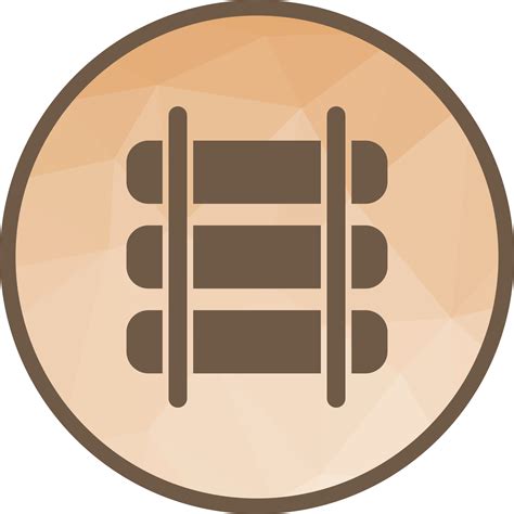 Rails Low Poly Background Icon 16718217 Vector Art At Vecteezy