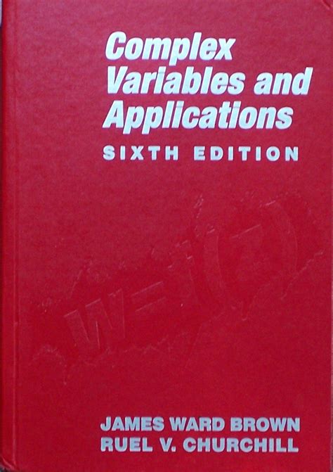 Complex Variables Applications Windows 1995 Publication Brown