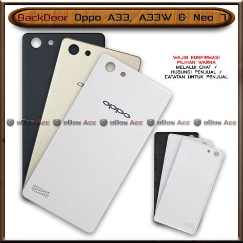 Jual BackDoor Tutup Casing Belakang HP Oppo A A W Neo Cover Shopee Indonesia