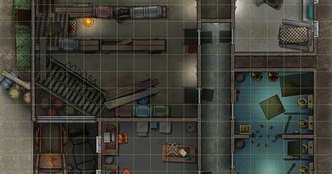 Atompunk Ttrpg Warehouse Map Album On Imgur