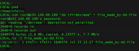 Ken Felix Security Blog How To Dump Memory On Linux Systems