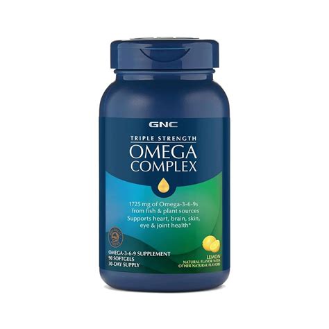 Gnc Omega Complex 90 Softgels Springs Stores Pvt Ltd