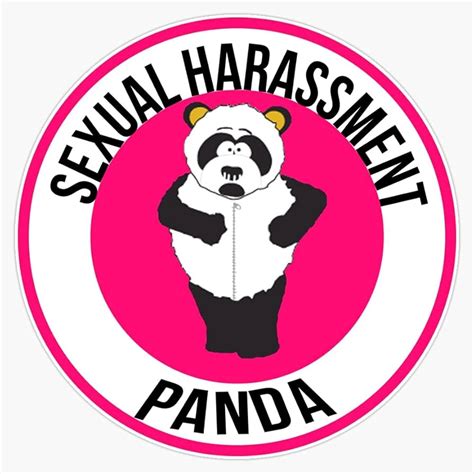 Sexual Harassment Panda Background