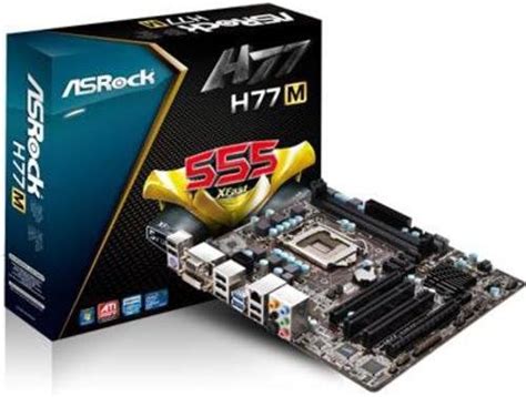 Asrock Ddr3 1333 Intel Lga 1155 Motherboards H77m Electronics