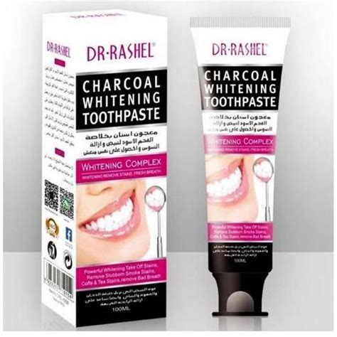 Dr Rashel Charcoal Whitening Toothpaste Moulish Market Place