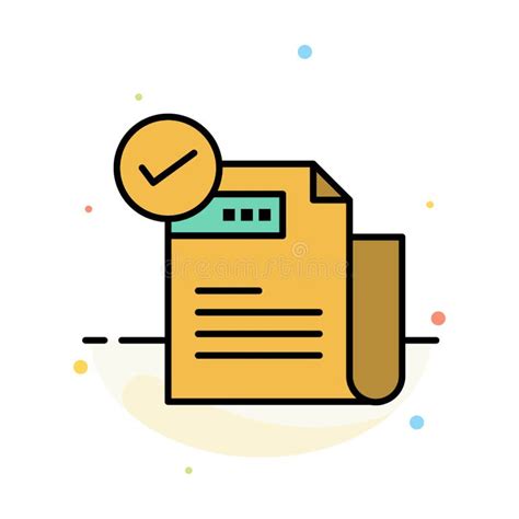 Check Checklist Feature Featured Features Abstract Flat Color Icon