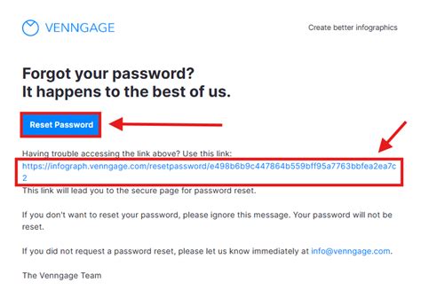 Resetting Your Password Venngage Knowledge Base