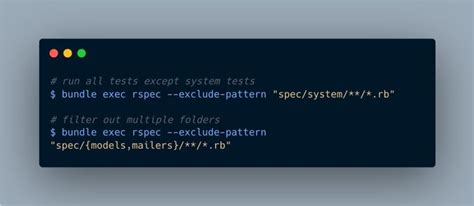 Prabin Poudel On Linkedin Til Exclude Pattern In Rspec You Can Use