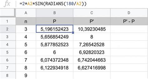 Approximation De Pi Par La Méthode Darchimède Lelivrescolaire Fr