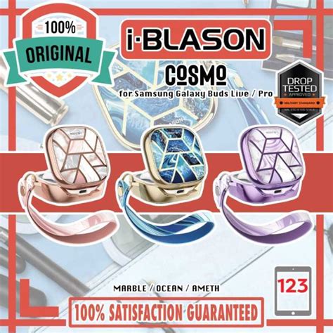 Jual Case Samsung Galaxy Buds Live Pro Iblason I Blason Cosmo Original