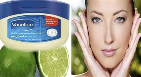Así se usa la vaselina con limón para convertir tu cara como la de una